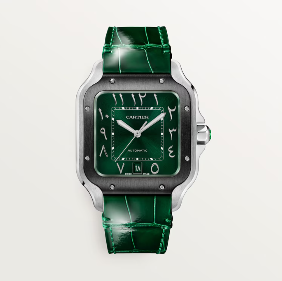 Cartier Santos Arabic Dial – Dinakar Watch Works
